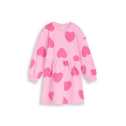 Tom Tailor M&auml;dchen Tom Tailor Sweatkleid mit All-Over Print 92/98, N-Gr
