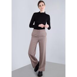 Imperial Damen Imperial Stoffhose Sommerhose, l&auml;ssig weite Hose mit Gummibund im R&uuml;cken beige M (38), N-Gr