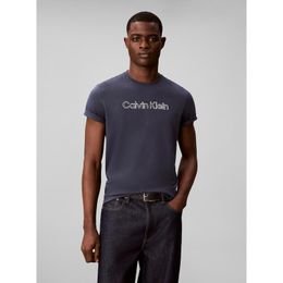 Calvin Klein Herren T-Shirt &raquo;LOGO GRAPHIC&laquo; Regular fit mit Rundhalsausschnitt blau XXL