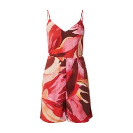 Only Jumpsuit 'ONLALMA' Damen Gr&ouml;&szlig;e M beige / rostbraun / rosa / dunkelrot