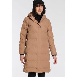 CMP Damen CMP Parka mit Kapuze mit Kapuze, wasserabweisend, windabweisend, w&auml;rmend beige 42