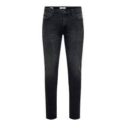 Only & Sons Only & Sons Herren ONLY & SONS Slim-fit-Jeans &raquo;ONSLOOM SLIM LBD 8263 AZG DNM NOOS&laquo; schwarz 30, L&auml;nge 34