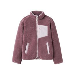 name it Damen Pl&uuml;schjacke &raquo;NKNMATTIA SHERPA JACKET PB1&laquo; Kunstfaser 110