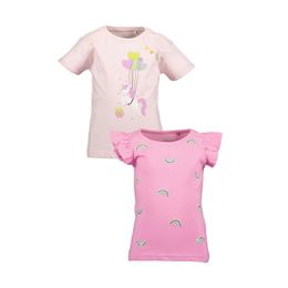 Blue Seven M&auml;dchen T-Shirt Packung, 2 tlg. rosa 104