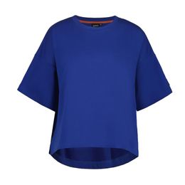 Icepeak Damen T-Shirt &raquo;D T-SHIRT ADAKI&laquo; Kurzarm, mit Logo-Label, in 4-Wege-Stretchmaterial, lockere Passform blau M