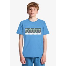 Quiksilver Jungen T-Shirt &raquo;NEXT GEN SHORT SLEEVE&laquo; Kurzarm-Design, f&uuml;r Kinder von 10 bis 16 Jahren, aus Baumwolle blau 12 (146/152)