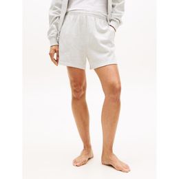 Tommy Hilfiger Underwear Damen Sweatshorts elastischer Bund, Loungs-Shorts grau XS (34), N-Gr