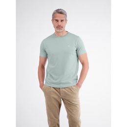 Lerros Herren Lerros T-Shirt im Basic-Look gr&uuml;n 3XL
