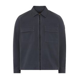 BOSS Orange Herren BOSS Orange Langarmhemd &raquo;Lorum&laquo; Overshirt, Rei&szlig;verschluss, Oversize Fit L (41/42), N-Gr