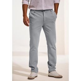 H.I.S. H.I.S Herren Stoffhose &raquo;, Dehnbund-Hose mit seitlichem Gummizug, auch in gro&szlig;en Gr&ouml;&szlig;en&laquo; Komfortbund - besonders bequem grau 42, L&auml;nge 34