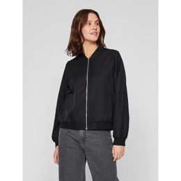 Vila Damen Blouson &raquo;VIPAPAYA L/S BOMBER JACKET - NOOS&laquo; Kunstfaser schwarz 44
