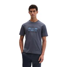 Marc O'Polo Marc O'polo Herren Marc O'Polo T-Shirt mit mittigem Print vorne grau S