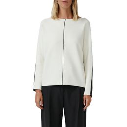 s.Oliver BLACK LABEL Damen s.Oliver BLACK LABEL Strickpullover mit Colour-Blocking wei&szlig; 40