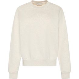 Calvin Klein Jeans Damen Sweater &raquo;EMBOSSED MONOLOGO&laquo;, Regular fit mit Rundhalsausschnitt beige XXL (46)