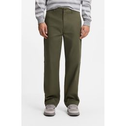 Hugo Herren Hugo Chinohose &raquo;Zarik&laquo; regular fit mit schmalem Bein gr&uuml;n 35, L&auml;nge 34