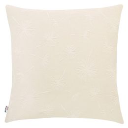 Neutex for you! Dekokissen &raquo;Fresh&laquo; Kissenh&uuml;lle ohne F&uuml;llung, 1 St&uuml;ck beige Baumwolle, Polyester B/L: 38cm x 38cm, 1 Stk.