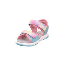 Superfit M&auml;dchen Sandale &raquo;PEBBLES WMS: mittel&laquo; Sandalette mit s&uuml;&szlig;em Motiv, Gr&ouml;&szlig;enschablone zum Download bunt 33