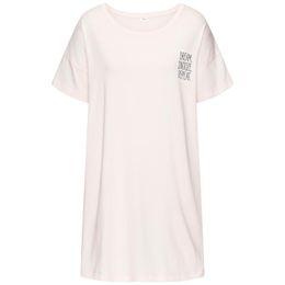 s.Oliver Damen s.Oliver Sleepshirt 1 tlg. in Mini-L&auml;nge rosa 48/50, N-Gr