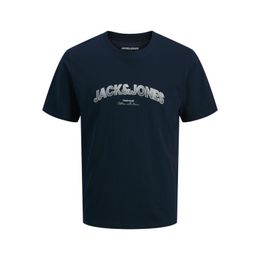 Jack & Jones Jack & Jones Herren T-Shirt &raquo;JJAVERY TEE SS CREW NECK&laquo; Baumwolle, regular fit blau M