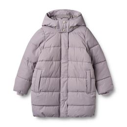 Wheat M&auml;dchen Wheat Steppjacke &raquo;Puffer Coat Yrsa&laquo; mit Kapuze Kunstfaser, wasserdicht, atmungsaktiv, Reflektor lila 116