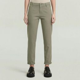 G-Star Raw G-Star Damen G-STAR Chinohose &raquo;Kate Chino Boyfriend&laquo; mit Relaxed Fit an H&uuml;fte und Oberschenkeln gr&uuml;n 31, L&auml;nge 32