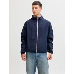 Jack & Jones Jack & Jones Herren Blouson &raquo;JJJAKE LIGHT JACKET&laquo; mit Kapuze blau XL