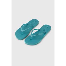 O`Neill O'neill Damen O'Neill Zehentrenner &raquo;PROFILE GLITTER SANDALS&laquo; sportlicher Stil, leicht profilierte Gummisohle, ohne Verschluss 38