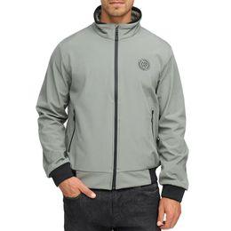 INDICODE Herren Softshelljacke &raquo;INRoute Jacket&laquo; ohne Kapuze XL
