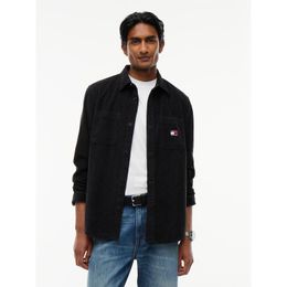 Tommy Jeans Herren Langarmhemd &raquo;RELAXED CORDUROY SHIRT&laquo; Relaxed fit mit Brusttaschen 4XL (64), N-Gr