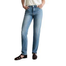 Marc O'Polo Marc O'polo Denim Damen Marc O'Polo DENIM Gerade Jeans Model Olina straight aus hochwertigem Baumwoll-Stretch blau 26, L&auml;nge 30