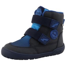 Lurchi Jungen Barfu&szlig;schuh &raquo;Jimmy Barefoot-TEX&laquo; Klettboots mit TEX, Gr&ouml;&szlig;enschablone zum Download blau 29