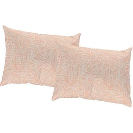 WIRTH Dekokissen &raquo;Gospic&laquo; orange Obermaterial: 85% Polyester, 15% Baumwolle B/L: 40cm x 60cm, 2 Stk.