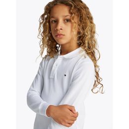 Tommy Hilfiger Jungen Poloshirt &raquo;REG POLO LS&laquo; mit Logostickerei wei&szlig; 12 (152)