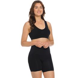 MAGIC BODYFASHION Damen MAGIC BODYFASHION Slip mittlere Formung, schimmert, nahtlos, eng, bequem, weich schwarz XL