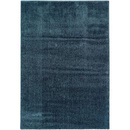 Astra Teppich &raquo;Savona 180&laquo; rechteckig 20 mm H&ouml;he Wohnzimmer blau Kunstfaser B : 200cm 1 Stk., 20mm, L: 290cm