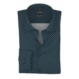 OLYMP Herren OLYMP Langarmhemd &raquo;Luxor&laquo; modern fit, New-Kentkagen, Businesshemd, extra langer Arm blau 46, Verl&auml;ngerter Arm