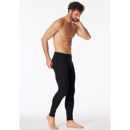 Schiesser Herren Lange Unterhose &raquo;95/5&laquo; mit innen liegendem Webgummibund schwarz 7