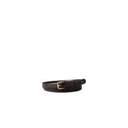 Calvin Klein Damen Lederg&uuml;rtel &raquo;ESSENTIAL BUCKLE 20MM&laquo; Regular fit und gr&ouml;&szlig;enverstellbar 115