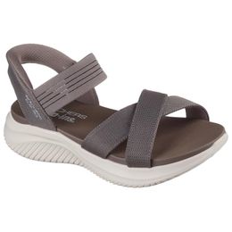 Skechers Damen Sandale &raquo;ULTRA FLEX 3.0-NEVER BETTER&laquo; Freizeitschuh, Sandale mit Slip-In Funktion grau 38