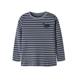 name it Shirt 'NBMVilly' Jungen Gr&ouml;&szlig;e 122/128 opal / dunkelblau