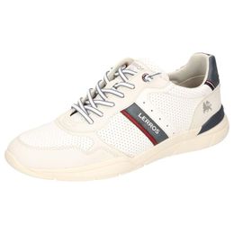 Lerros Herren Lerros Slip-On Sneaker Schlupfschuh, Slipper, Freizeitsneaker mit Perforation wei&szlig; 44