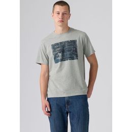 Levi's Levi's Herren T-Shirt &raquo;SS RELAXED FIT TEE&laquo; mit gro&szlig;em Frontprint grau M