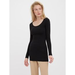 V&eacute;ro Moda Vero Moda Damen Langarmshirt &raquo;VMMAXI&laquo; schwarz S