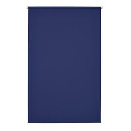 GOOD LIFE Seitenzugrollo &raquo;Amelie&laquo; Lichtschutz mit Bohren 1 St&uuml;ck blau Polyester 180cm, 62cm