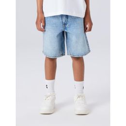 name it Herren Jeansshorts &raquo;NKMRYAN REG L DNM SHORTS 6750-DM NOOS&laquo; Baumwolle blau 104, N-Gr