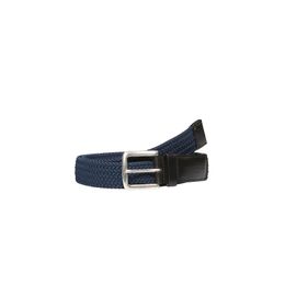 Marc O'Polo Marc O'polo Herren Marc O'Polo Flechtg&uuml;rtel aus elastischem, recyceltem Material, Breite ca. 4 cm blau 95