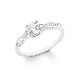 s.Oliver Damen s.Oliver Silberring &raquo;9079322&laquo; mit Zirkonia (synth.) silber 18,5, Silber 925 (Sterlingsilber)