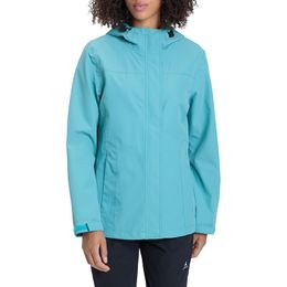 McKINLEY Damen McKINLEY Outdoorjacke &raquo;DA.-REGENJACKE CARLIDE W&laquo; f&uuml;r vielseitige Outdoor-Aktivit&auml;ten, komprimierbar in Innentasche 46