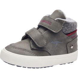 Kangaroos M&auml;dchen Kangaroos Sneaker &raquo;KaVu Primo V&laquo; mit Klettverschluss grau 28