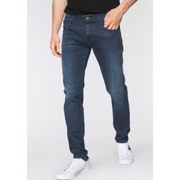 Replay Herren Slim-fit-Jeans &raquo;Anbass Superstretch&laquo; elastisch blau 33, L&auml;nge 36